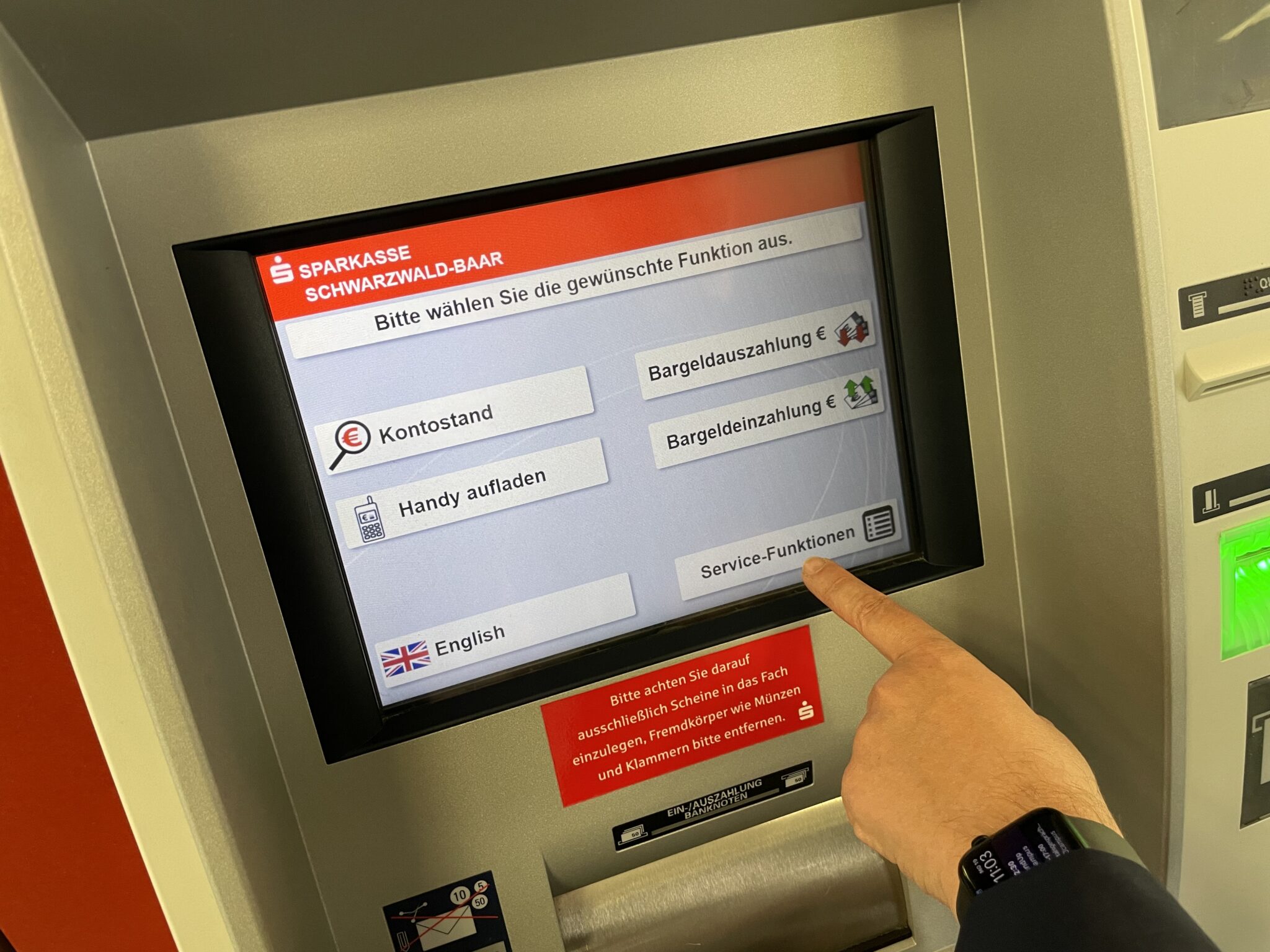 Online-Banking PIN am Geldautomaten ändern - Der Blog der Sparkasse ...